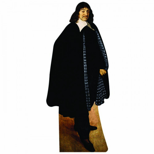 Rene Descartes Cardboard Cutout Standee Standup